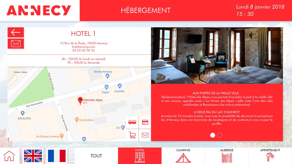 OTIC : Application tactile pour valoriser le patrimoine en Office de ...