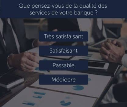Bornes de mesure de satisfaction client