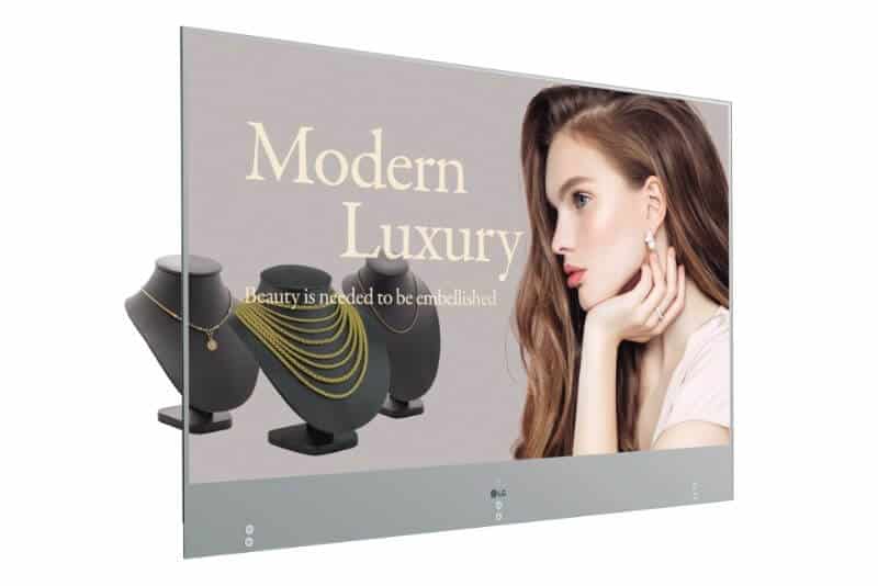 Écran transparent tactile OLED - Diglor