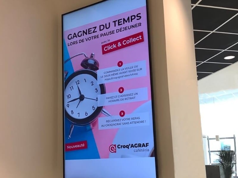 Nos solutions d'affichage dynamique pour les Entreprises⎪Digilor