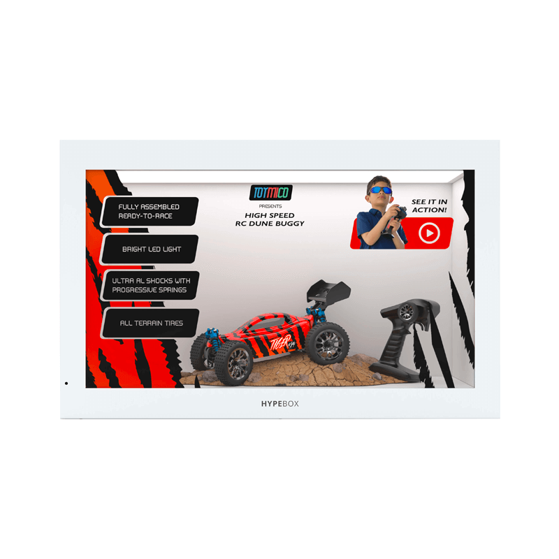 Écran transparent tactile | Sublimez la présentation de vos produits