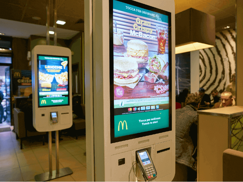Quel est le prix d’une borne de commande fast-food ? | DIGILOR