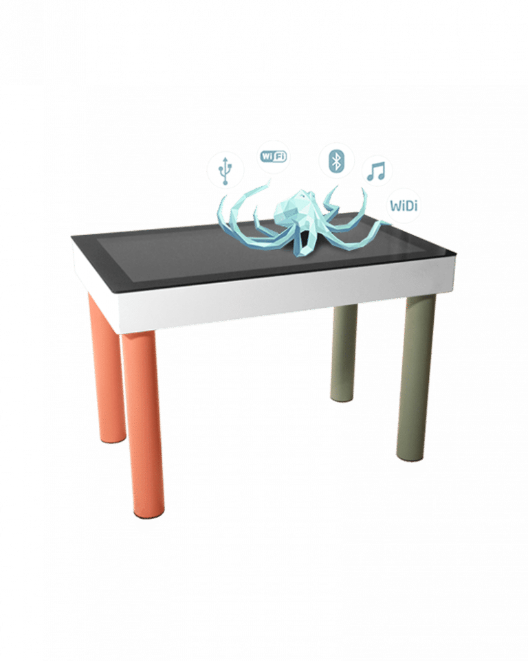 Table tactile, table interactive, table basse digitale, table numérique