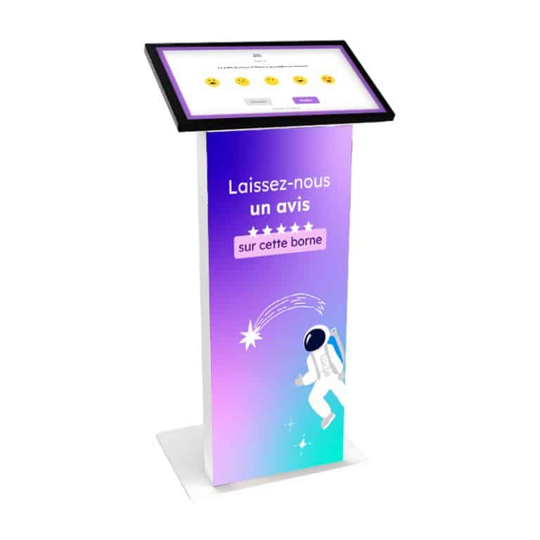 Borne de satisfaction | Mesurez et maximisez l'expérience client